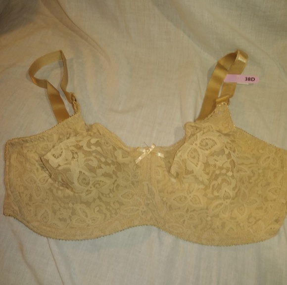 Bali | Intimates & Sleepwear | Bali Tan Lace Underwire 38d Bra | Poshmark